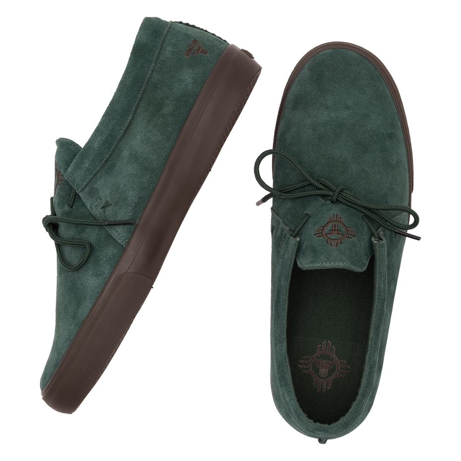 Fallen Skate Shoes - Apache Green/DK Gum Tommy Sandoval - Vulc – Fallen ...