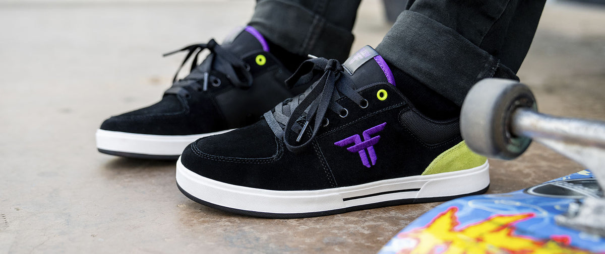 Fallen Skate Shoes Patriot Black/White – Fallen Footwear
