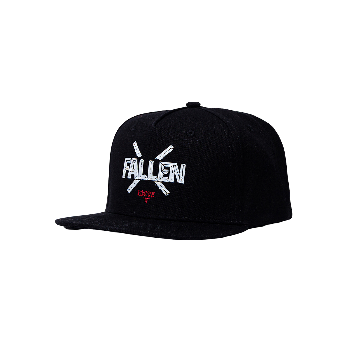 Fallen - Curb Cap - Black/White – Fallen Footwear