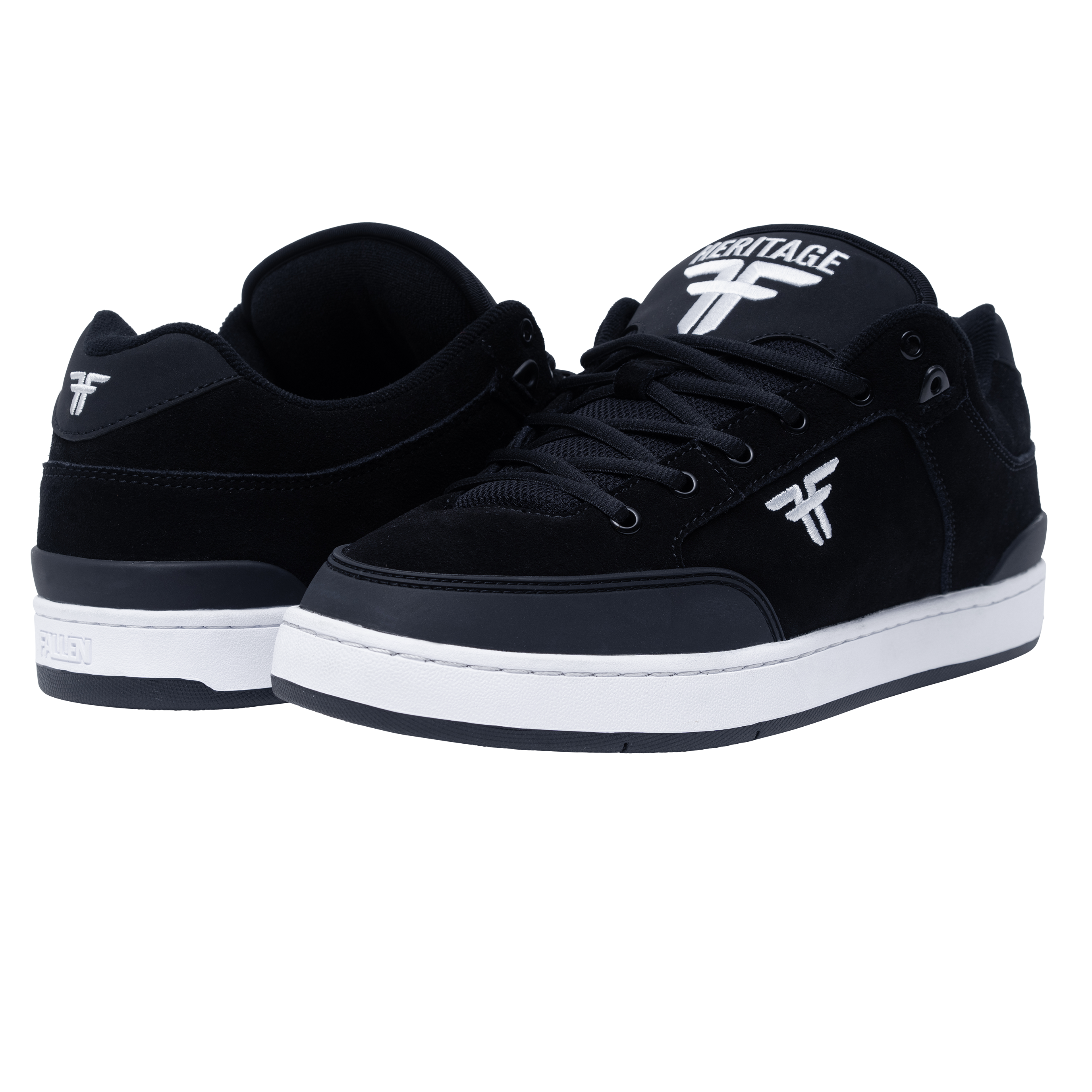 Fallen Skate Shoes - Heritage Black/White - Cupsole – Fallen Footwear