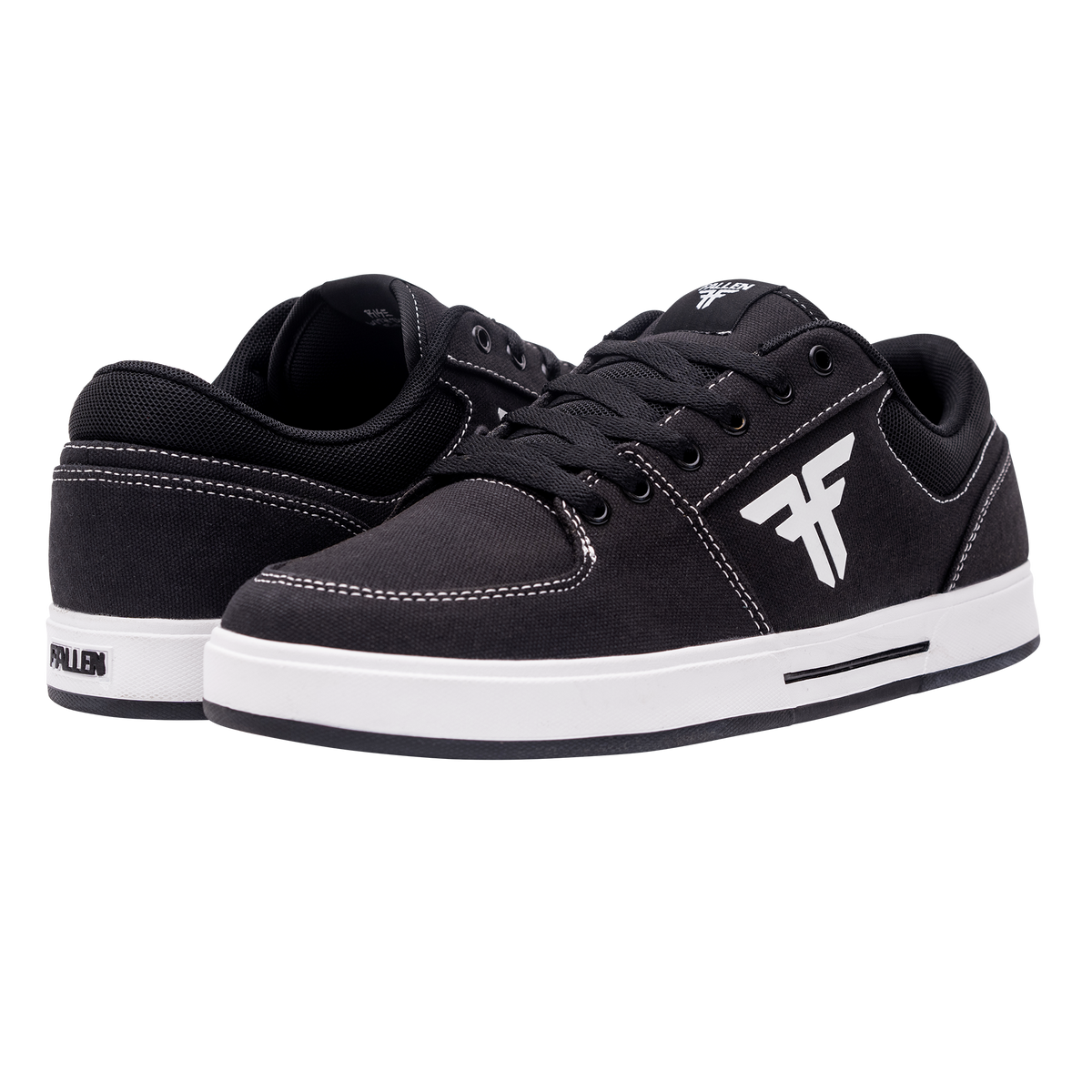 Fallen Skate Shoes - Patriot Black/White - Cupsole - Vegan – Fallen ...