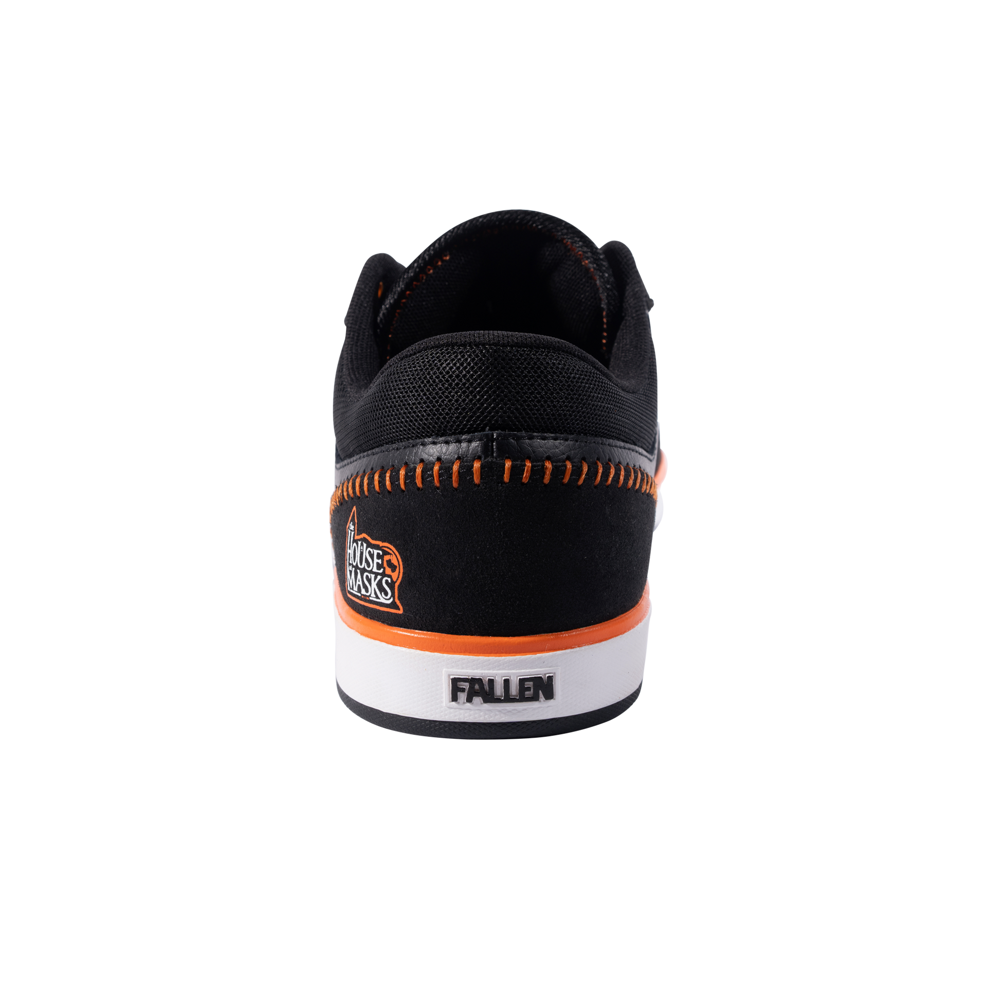 Fallen Skate Shoes Patriot House of Masks Black/Orange – Fallen Footwear