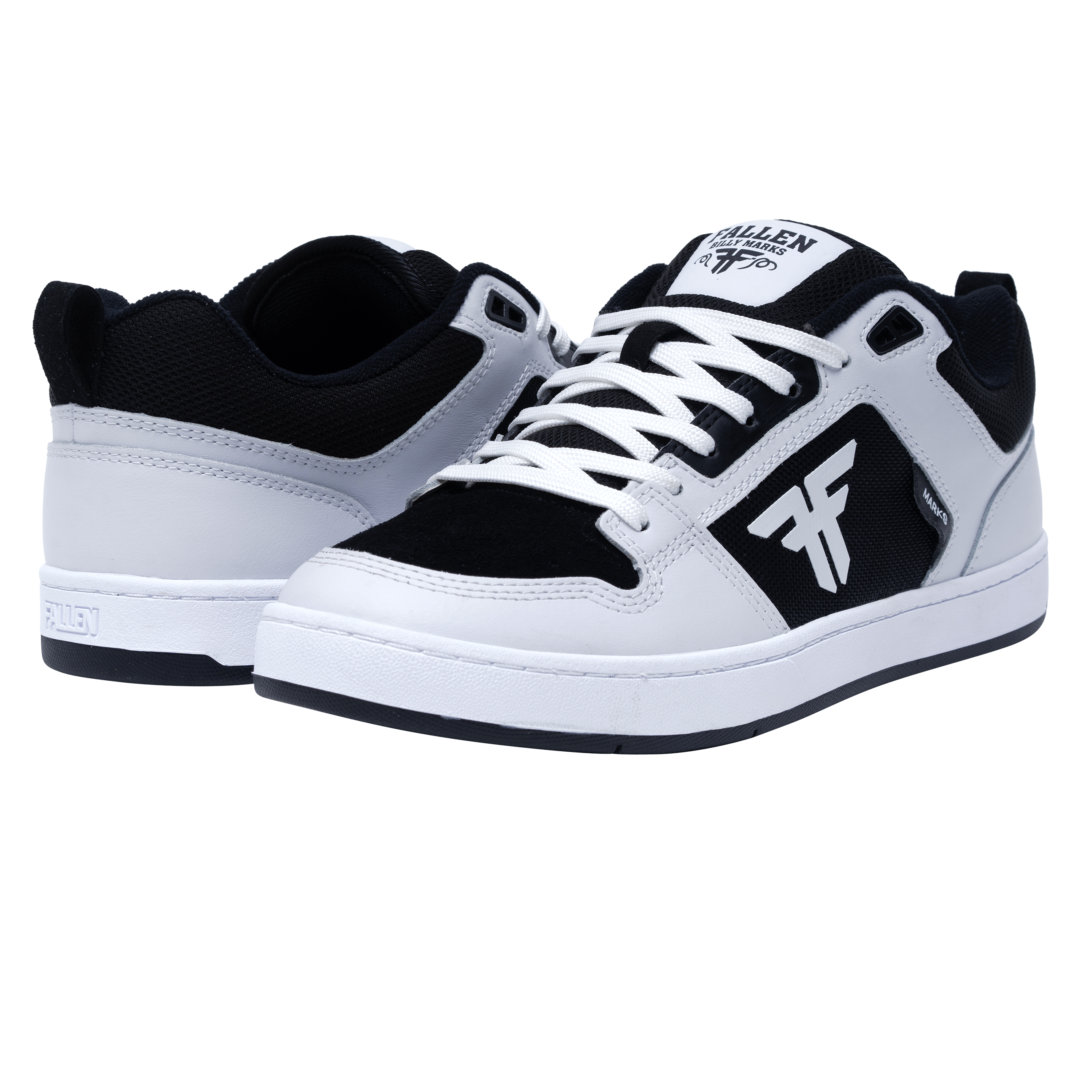 Fallen Skate Shoes Revolver White/Black – Fallen Footwear