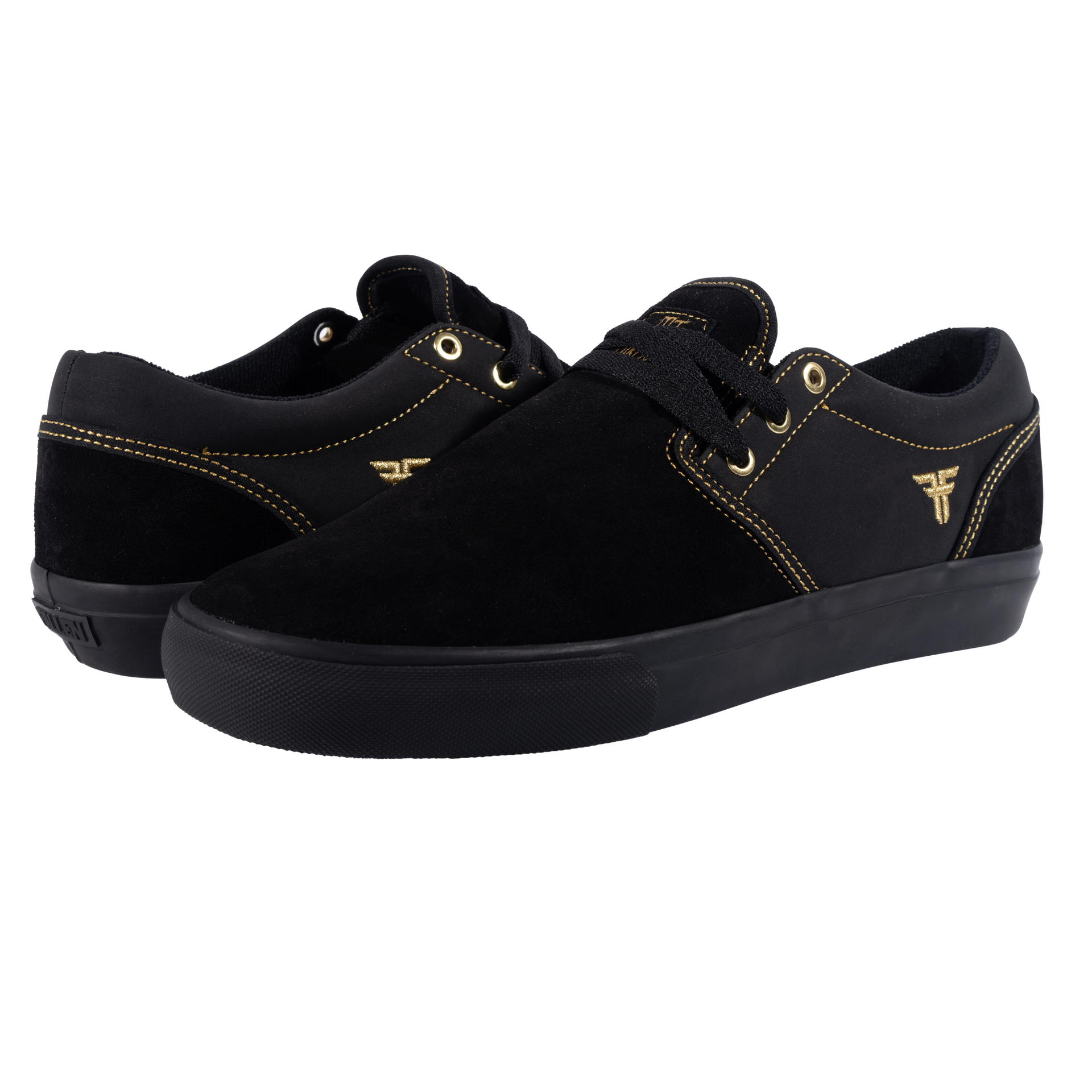 Fallen Skate Shoes The Easy Black/Salmon TJ Person – Fallen Footwear