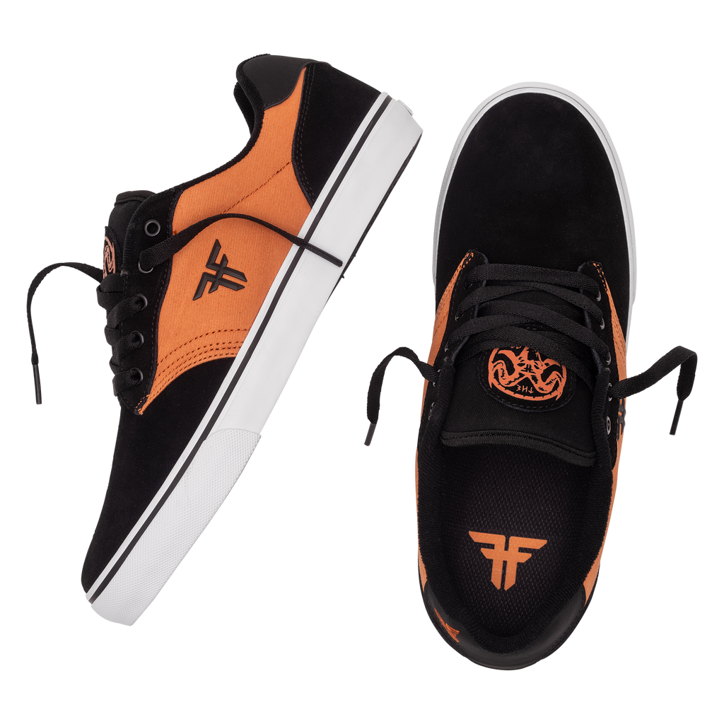 Fallen Skate Shoes - The Goat Apricot/Black/White - Vulc – Fallen Footwear