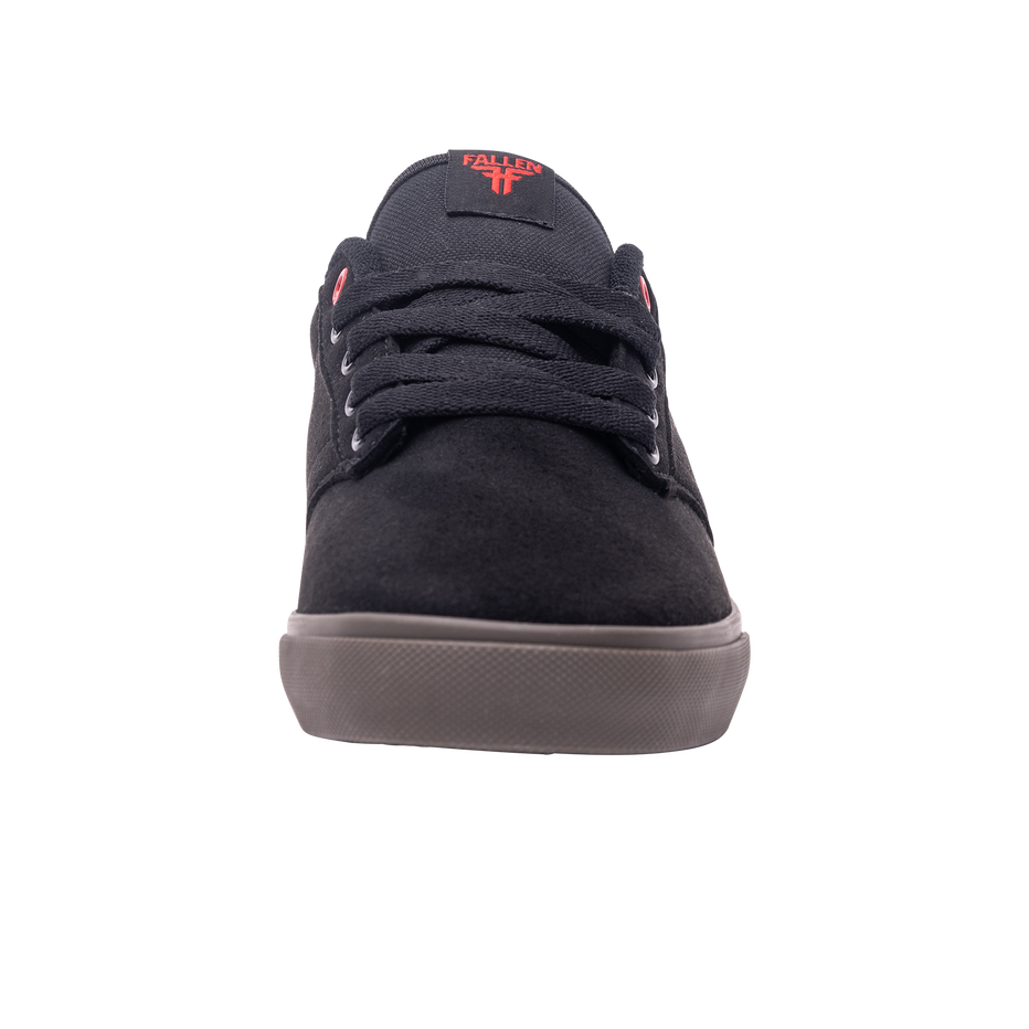 Fallen Skate Shoes Kids - The Goat Black/Red/Gum - Vulc - Kids – Fallen ...