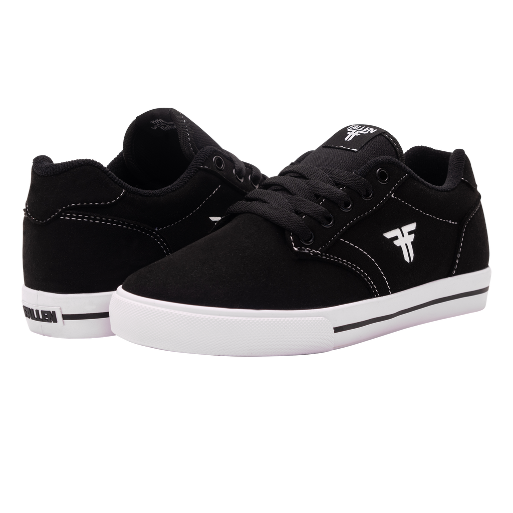 Fallen Skate Shoes Kids - The Goat Black/White - Vulc - Kids – Fallen ...