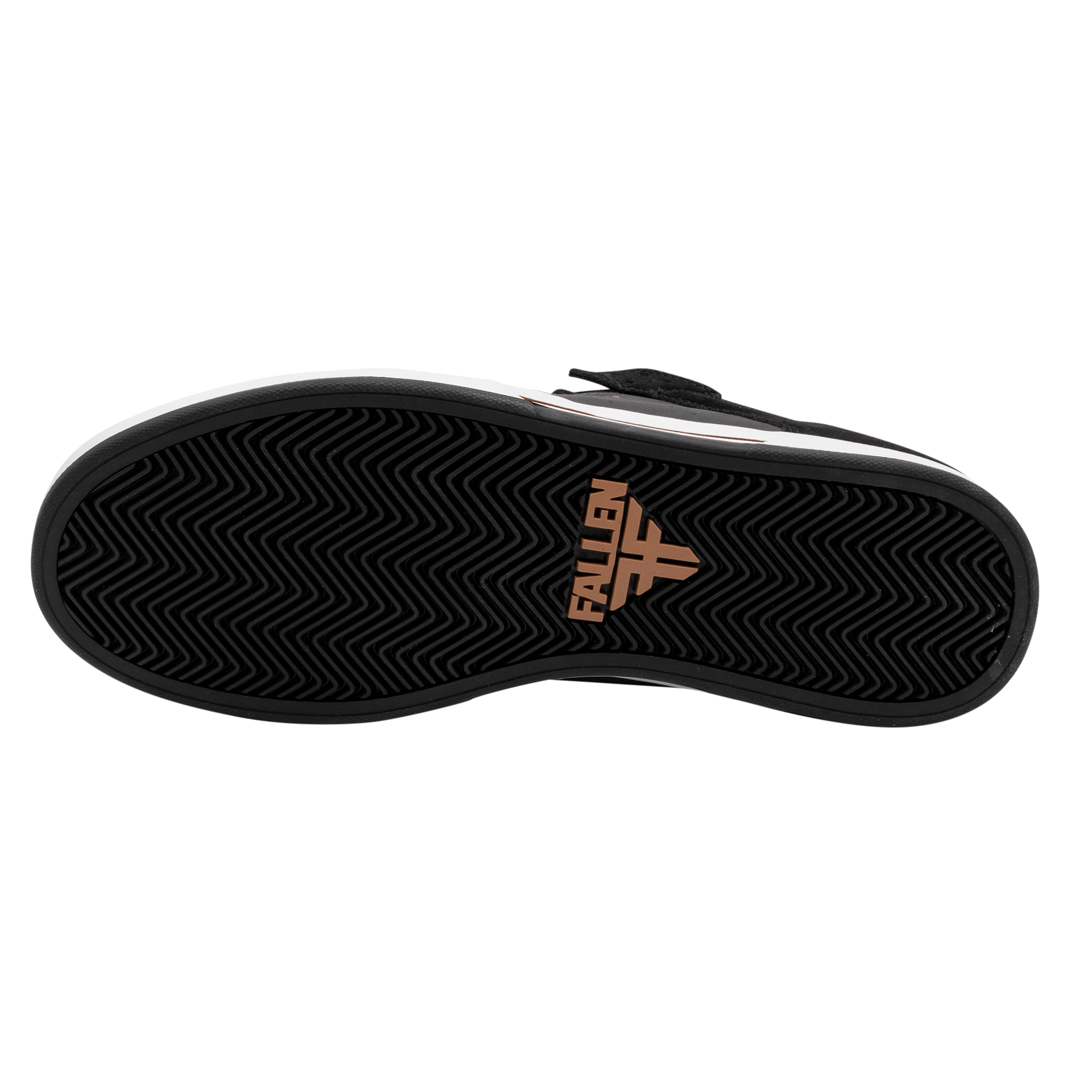 Fallen Skate Shoes Trooper Black/Red/Zebra - Chris Cole – Fallen Footwear