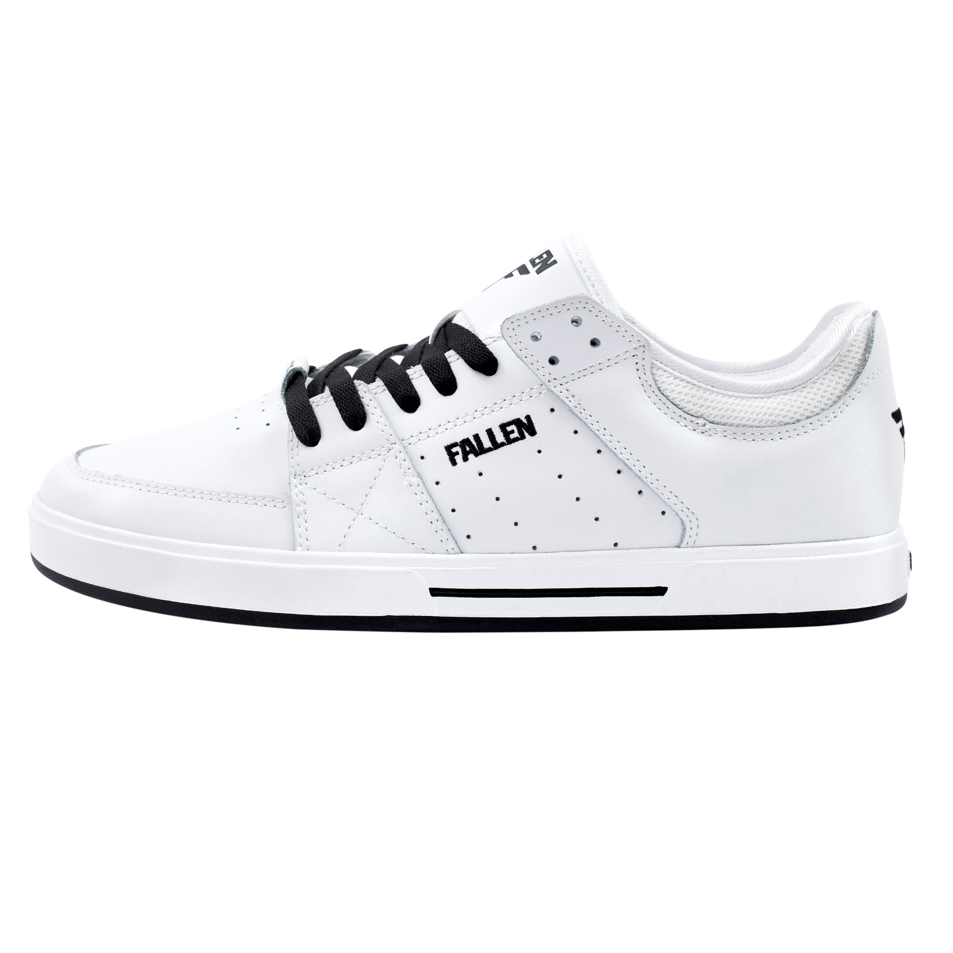 Fallen Skate Shoes Trooper White/Black - Chris Cole – Fallen Footwear