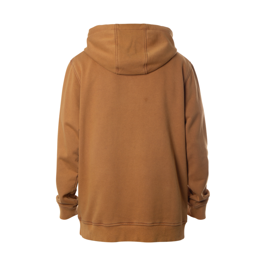Fallen - Insignia Embroidered Hoodie Washed Almond – Fallen Footwear